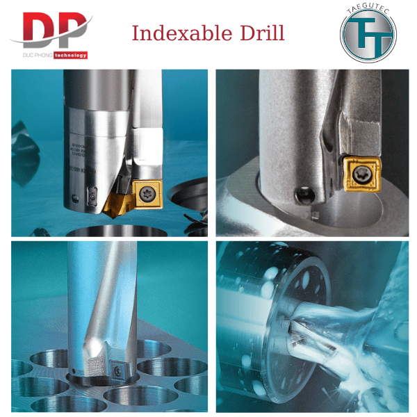 Mũi khoan gắn mảnh Indexable Drill Taegutec